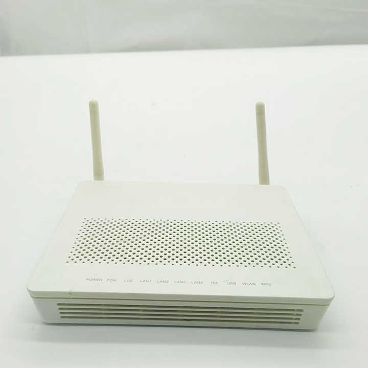 Used HG8546M Xpon Gpon Modem 1GE+3FE+TEL+USB 2.4g 5dbi Wifi Fiber Optic Network ONT ONU Router ...