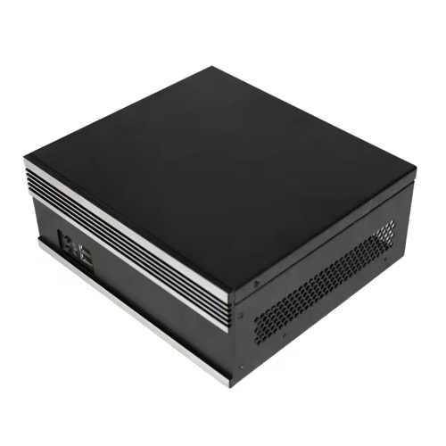 2U Mini-ITX Dual System Compact Server case Desktop Industrial PC case ...