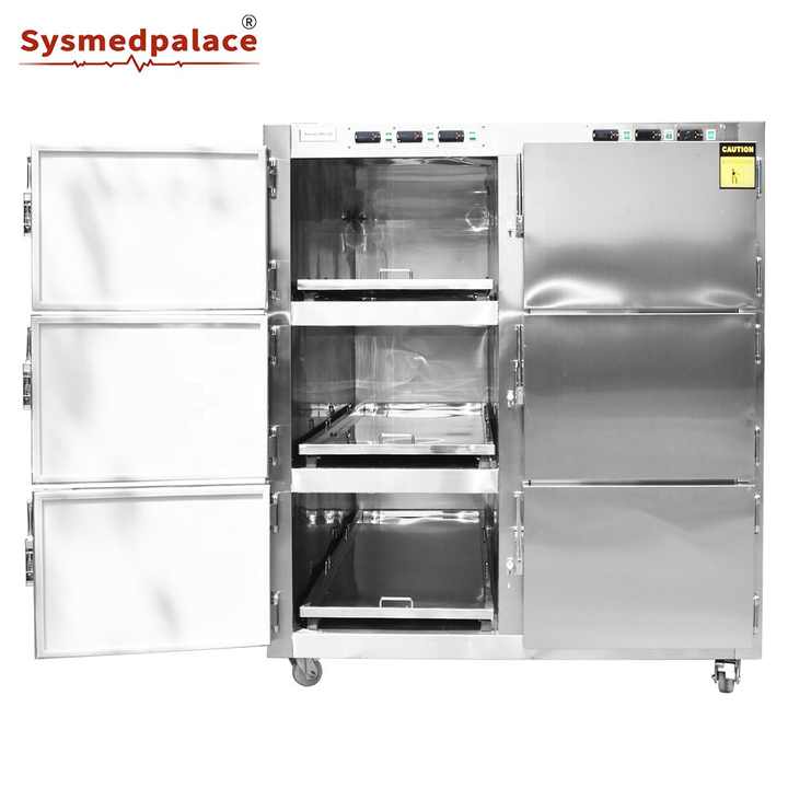 Imported Compressors 6 Bodies Morgue Refrigerator - Cheap Price