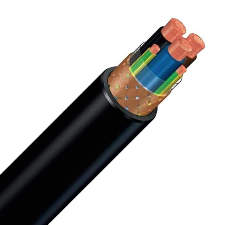 Variable Frequency Drive Cable - 3C + 3E VFD Cable 0.6/1KV