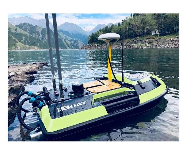 Portable Underwater Topographic Survey with Hi-Target Iboat BS1