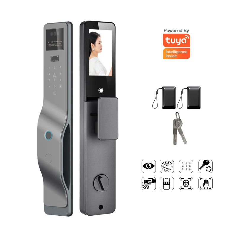 YOLOCK Water Proof Smart Door Lock Tuya Wifi Smart Fingerprint ...