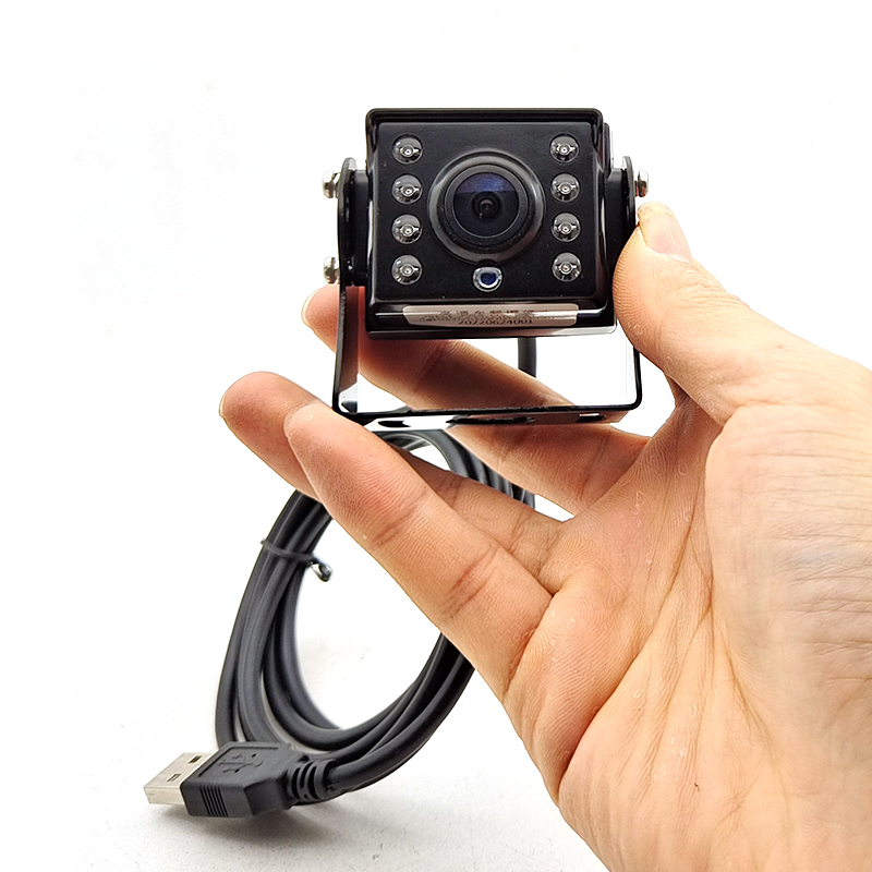 Waterproof Surveillance Camera Security IR Leds Night Vision Microphone ...