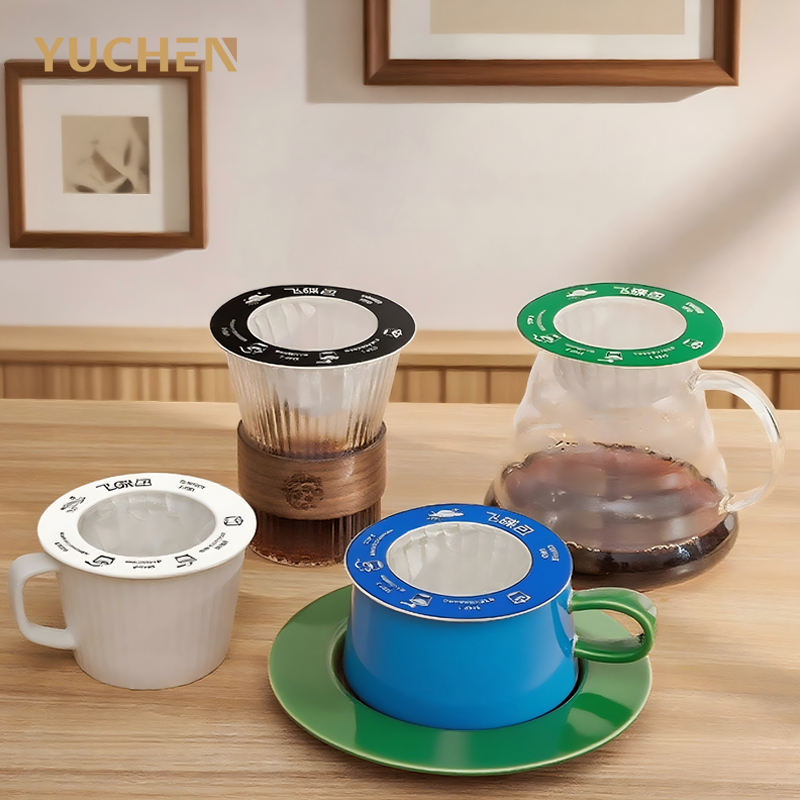Hot Selling Disposable Pour Over Drip Coffee Filter Paper Custom Logo ...