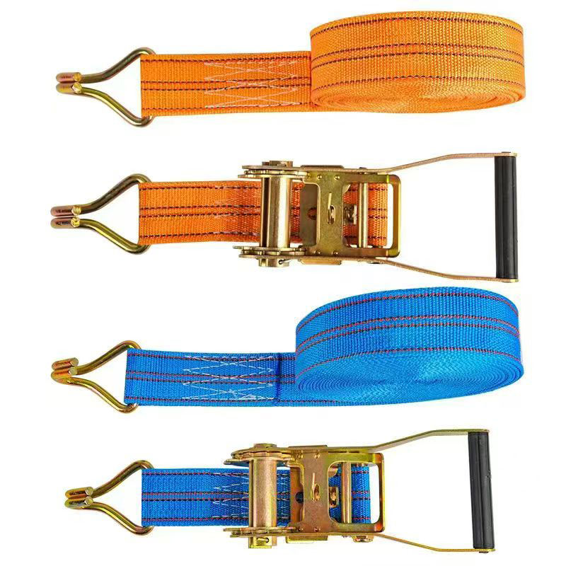 Heavy Duty Polyester Cargo Straps Custom Size Truck Lashing Belt ...
