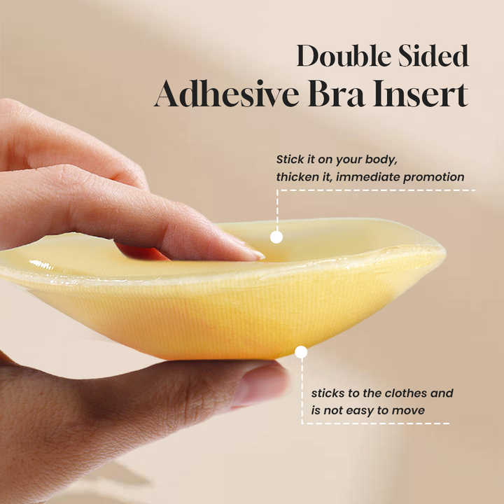 1 Double Sided Reusable Adhesive Push-up Bras Sticky Bra Inserts for ...