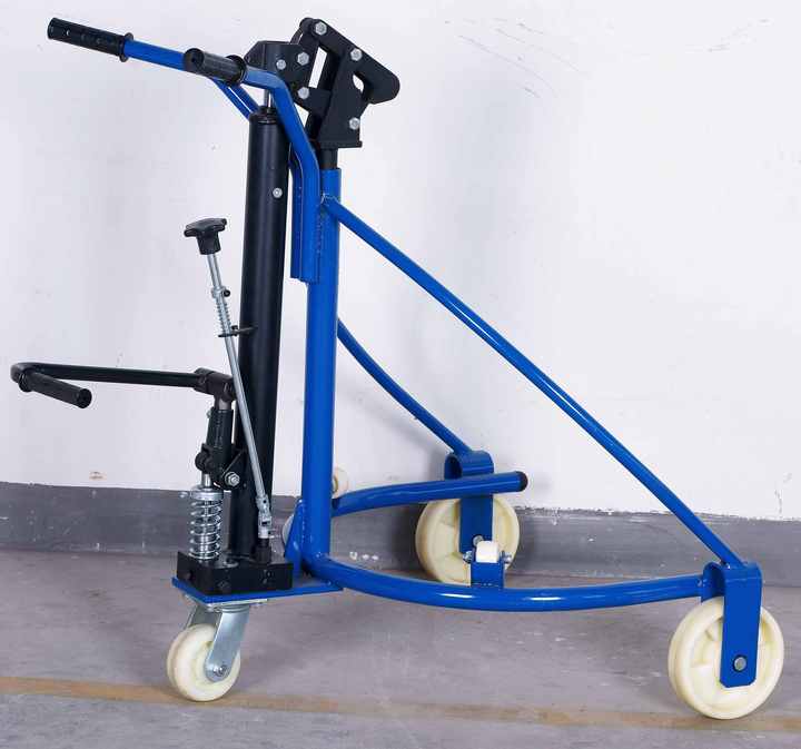Manual Oil Drum Trolley 350kg - Efficient Handling Equipment