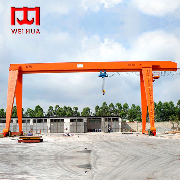 MH Type Single Beam Gantry Crane 5ton 7ton 10ton 15ton Remote Control ...