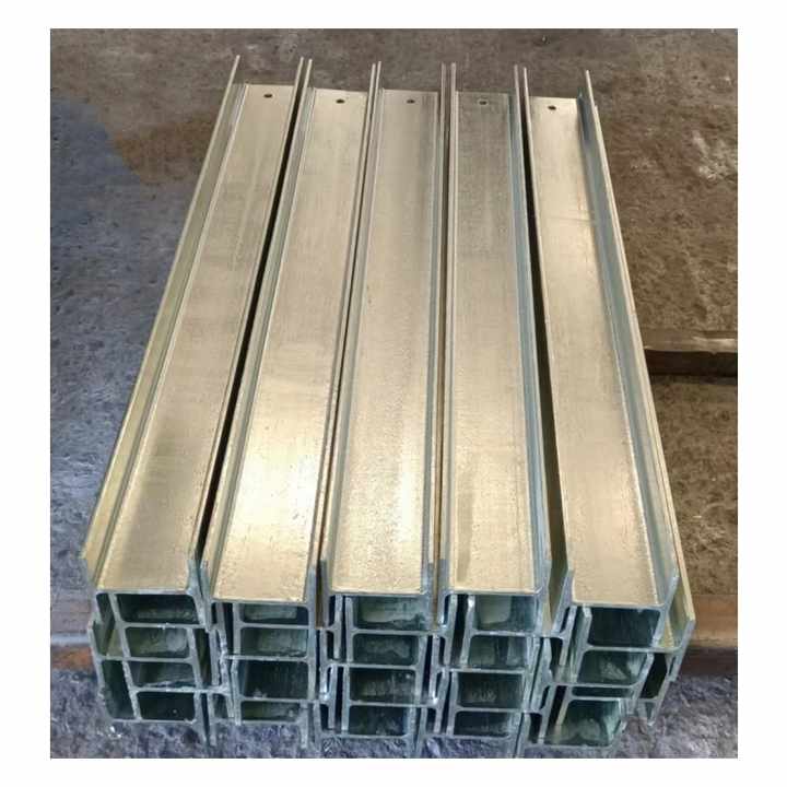 Eco-friendly Hot Dip Galvanized Steel H Beam Retaining Wall Post