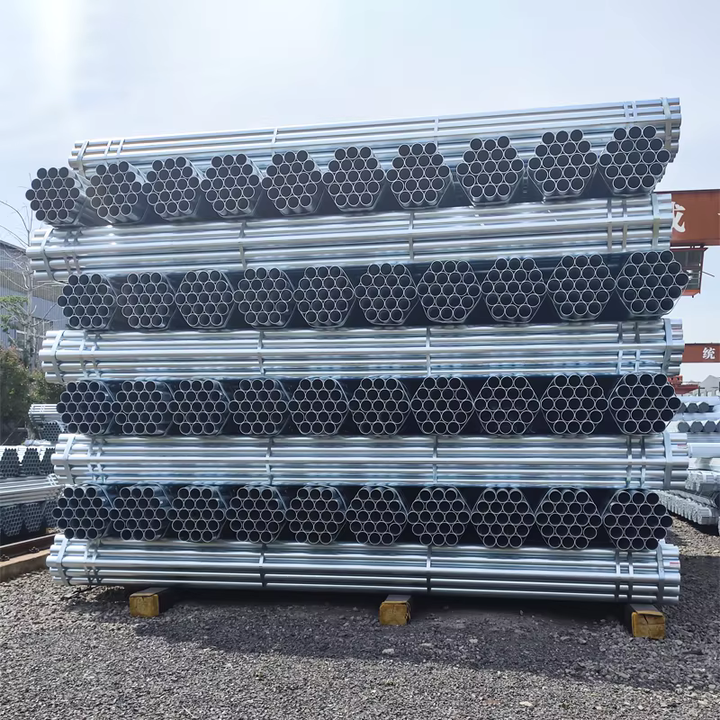 Q235 Galvanized GI Steel Round Pipe 15mm-32mm Hot Dipped 50mm ERW ...