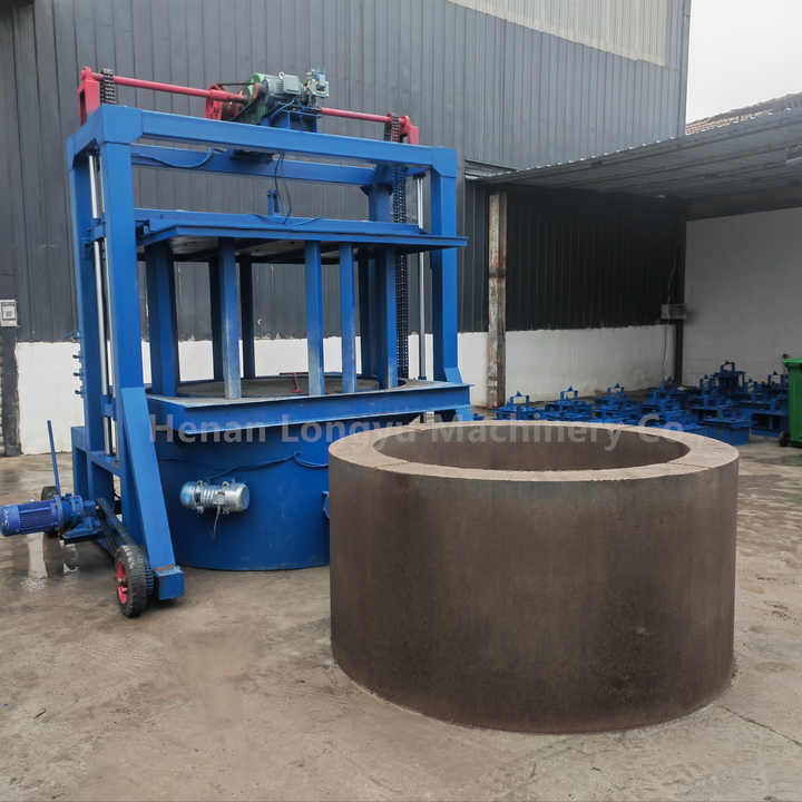 Prefabricated Culvert Concrete Manhole Pipe Manufacturing Machine for Sale