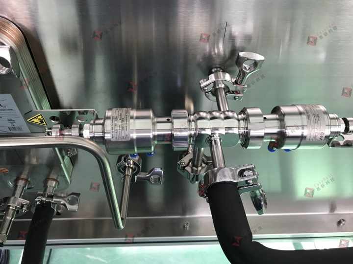 Digital Control UHT Pasteurizer for Controlled Milk Heating and Cooling ...