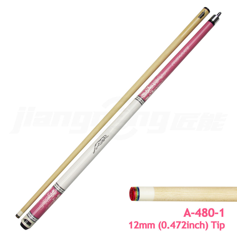 Hot Sale ADAM II Maple Wood Pool Cue -10/12/13mm Tip Quick Three Teeth ...