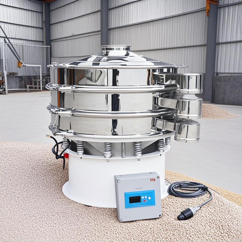 Multi-Layer Ultrasonic Sieve Machine for Building Materials 50-500 Mesh ...