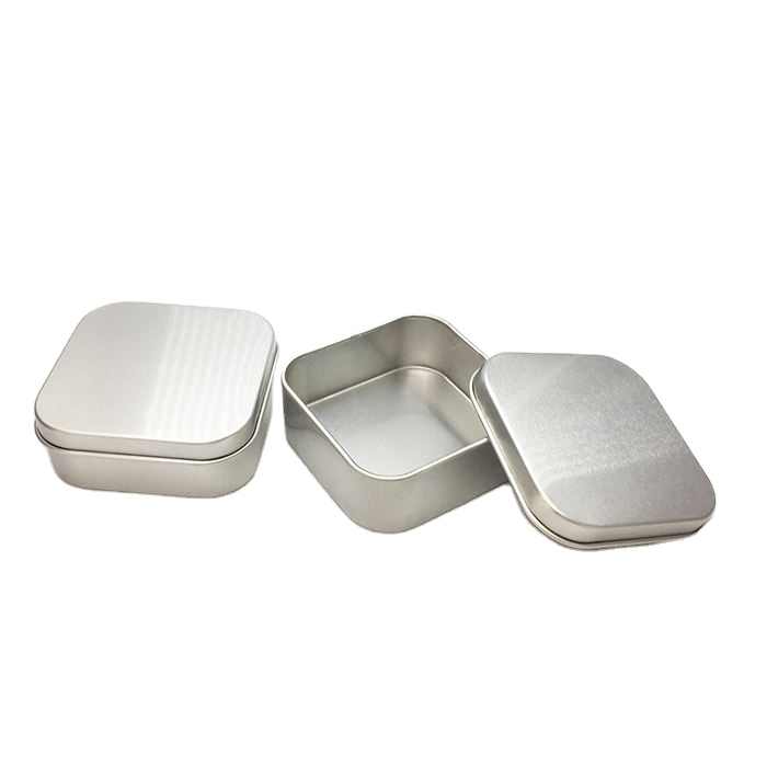 High Quality Square Small Aluminum Tins for Soap Packaging