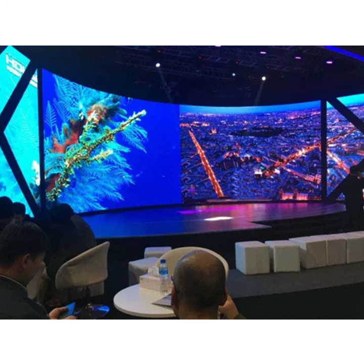 Game Console Product Display Flexible Led Screen Circle LED Display ...