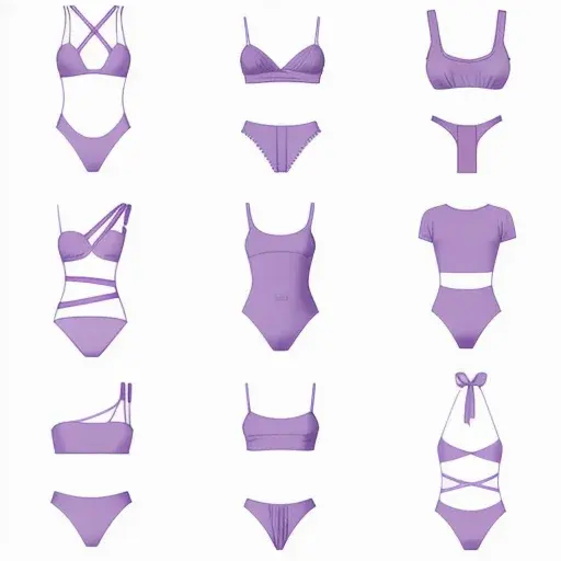 Shop Wholesale Holographic Fabric Bikinis - Sustainable & Stylish