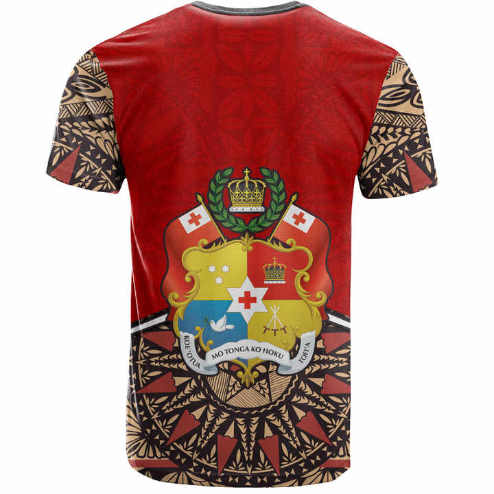 Wholesale Price Men's T-Shirt Tongan Polynesian Totem Tattoo Pattern ...