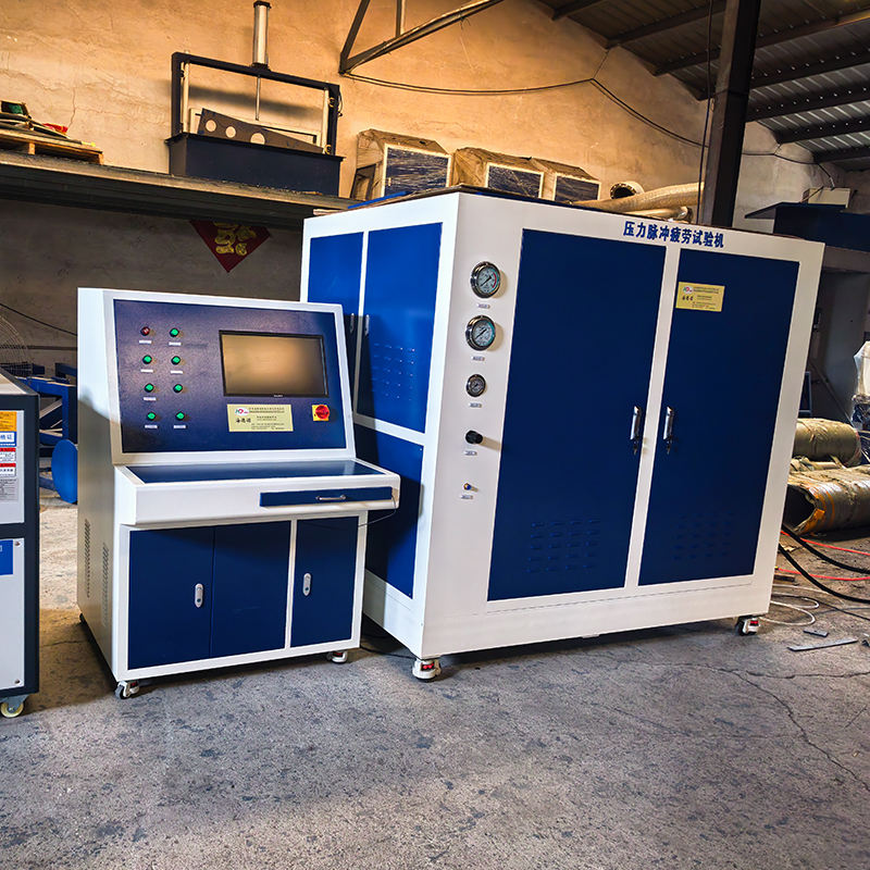 Hydraulically Driven Pressure Pulse Fatigue Testing Machine Allows for ...