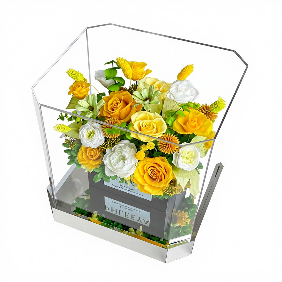 Customizable Preserved Roses Eternal Forever Everlasting Rose Flowers ...