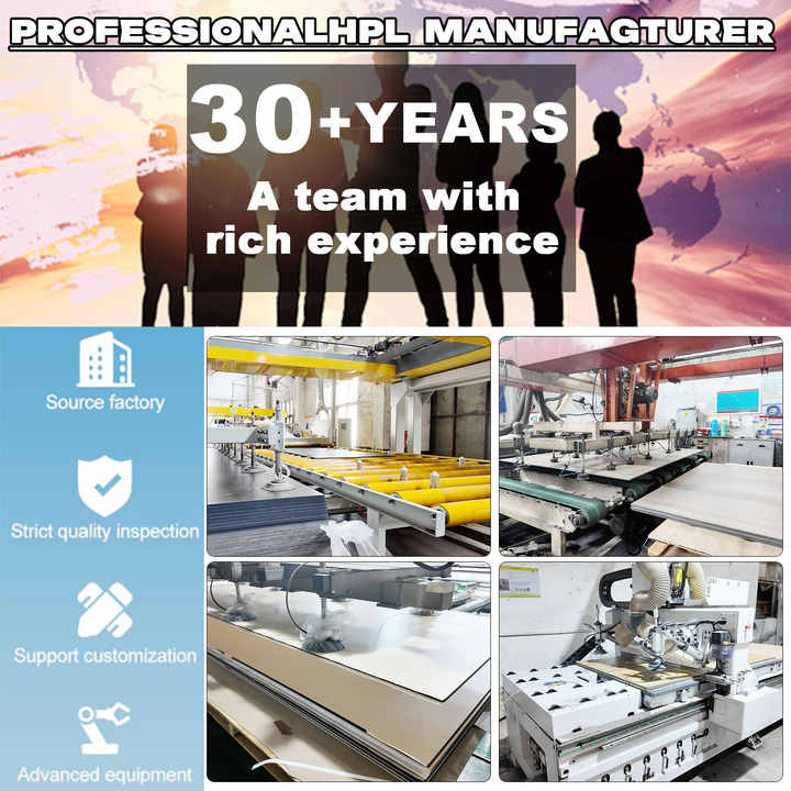 Durable HPL Panel Phenolic Work Table for Dining School Office ...