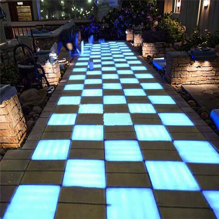 Outdoor PE Underground Light Plastic Ground Tile IP67