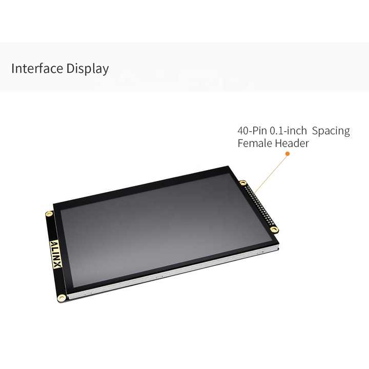 ALINX AN970 7 Inch Capacitive Touch Screen Module for FPGA