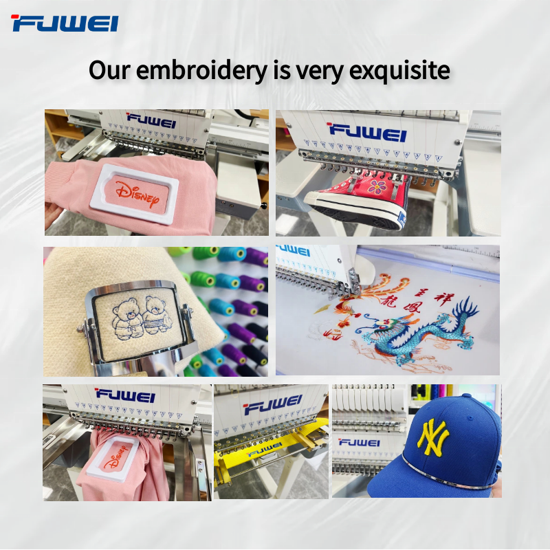 Fuwei 2 Head Embroidery Machine - High-Accuracy & Versatility