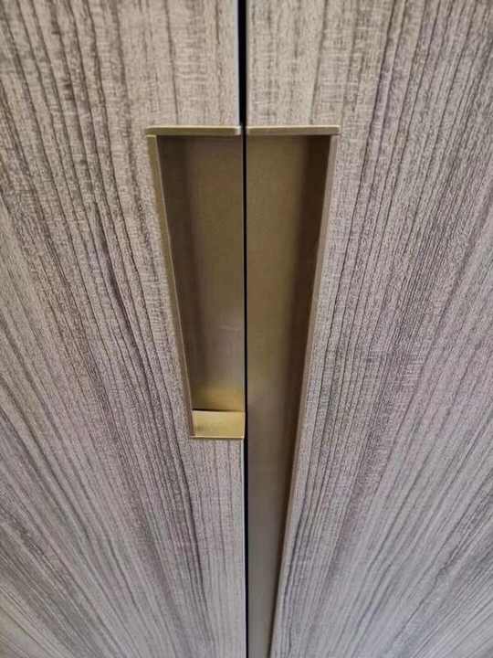 Customized Length Aluminum Concealed Handles for Wardrobe