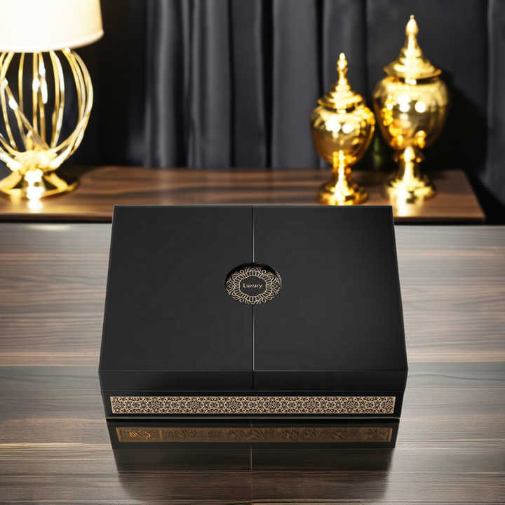 Luxury Double-Door Perfume Box with Custom Logo Luxury Design Wooden ...