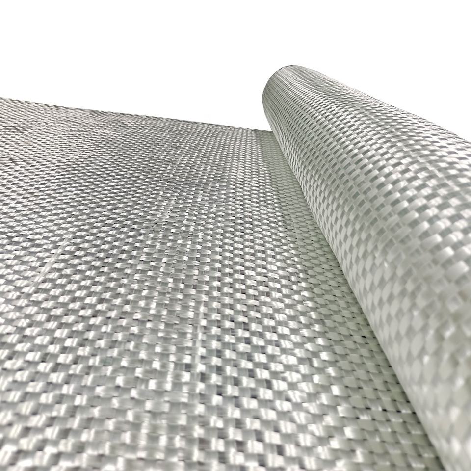 Alkali Free Fiberglass Plain and Twill Weaves Woven Roving 300GSM ...