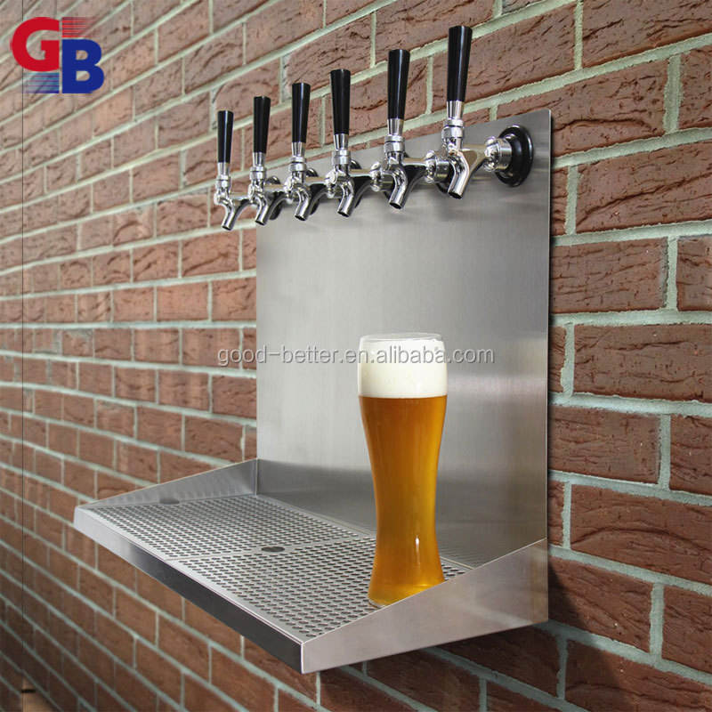 GB80301040 Hot Selling Stainless Steel Wall Mounted Beer Tap Wall Drip ...