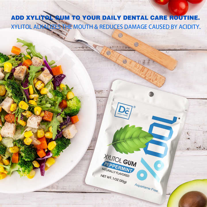 Sugar Free Chewing Gum Xylitol Oral Care Chewing Gum Private Label ...