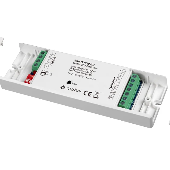 Matter RGB+CCT LED Controller over Thread - Sunricher SR-MT1029-5C