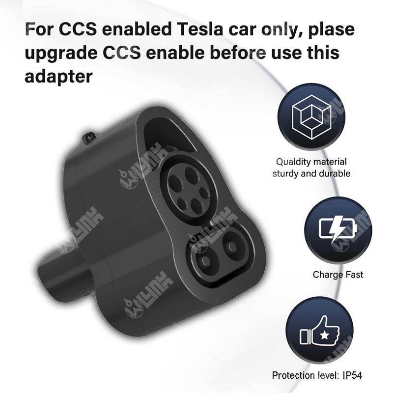 OLINK NACS Charger - Fast DC Charging with CCS Combo 1 Adapter