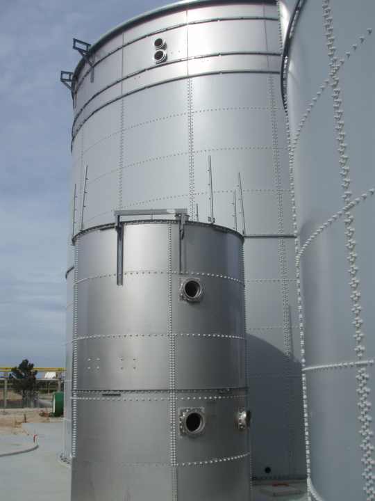 Schumann Composite Stainless Steel Tanks 14.52m*15.47m for Sewage ...