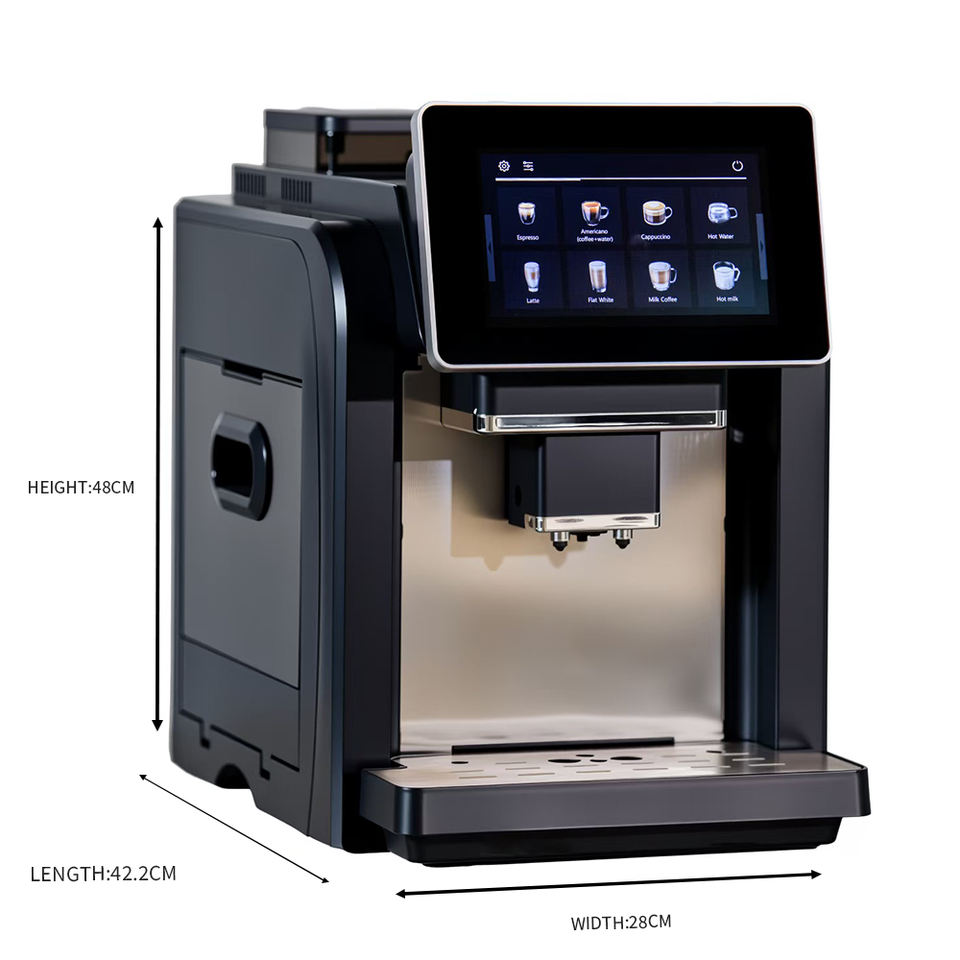 7" Touch Screen Cafetera De Expreso Profesional Electric Smart Coffee ...