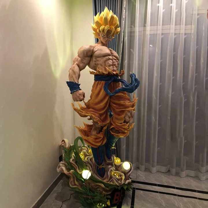 Life Size Goku Fiberglass Japanese Anime Resin Dragon Ball Goku ...