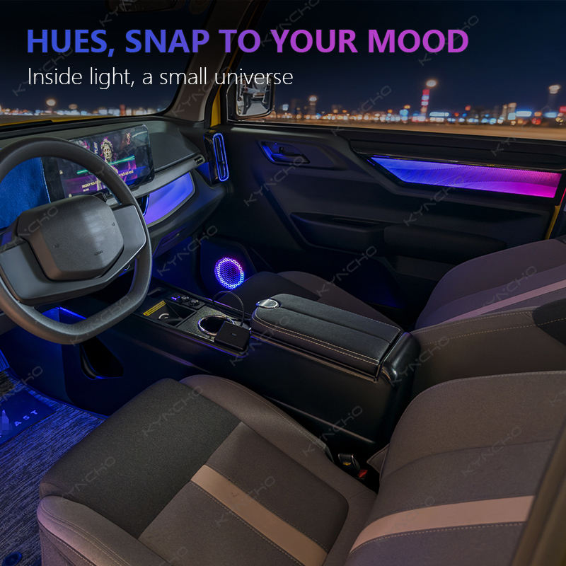 KYNCHO VINFAST VF3 Intelligent Interior Car Ambient Light Symphony LED ...