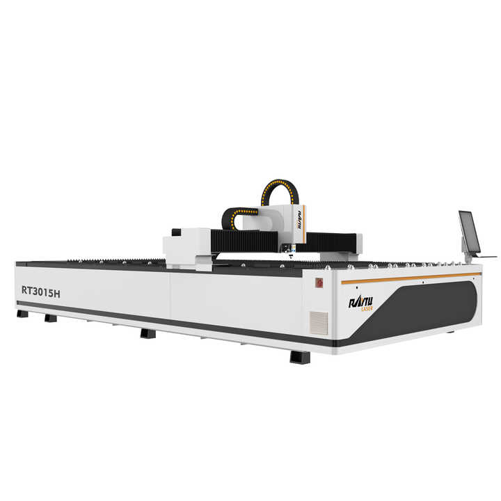 Raytu Powerful 4020H 3kw Fiber Laser Steel Plate Cutting Machine ...
