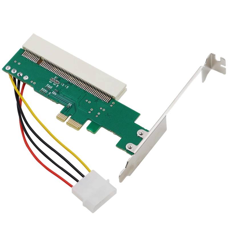 PCIE to PCI Adapter Card PCIE to PCI Expansion Card ASM1083 Chip ...
