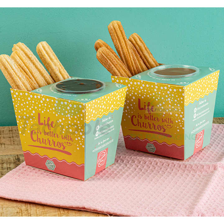 Wholesale Customization Chips Churros Boxes Packaging