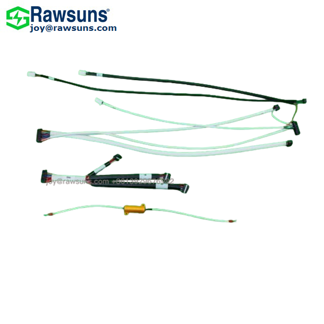 EV Inverter MCU Resolver Wiring Harness - Auto Electrical Cable Assembly Main Drive 2 Wire Line ...