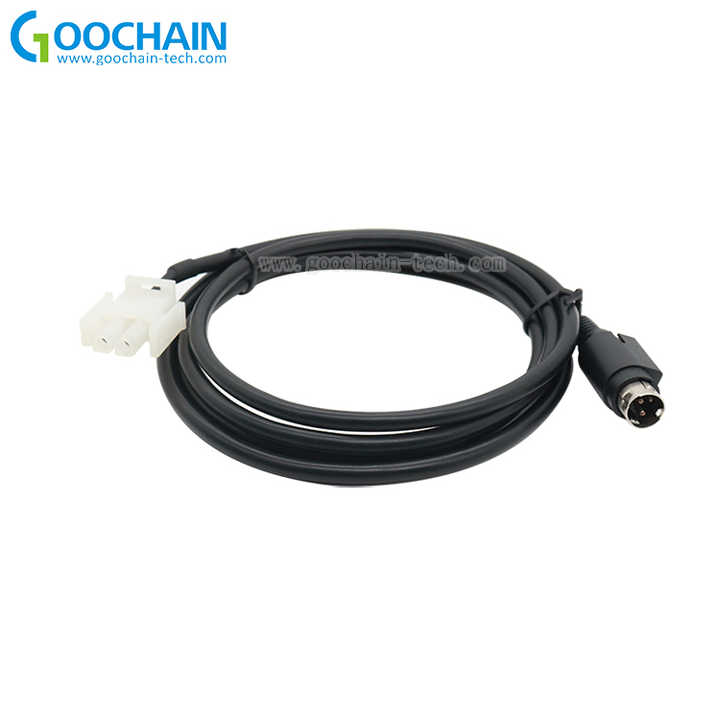 DC Power Jack 3 Pin Mini Din Power Connector Cable for CCTV