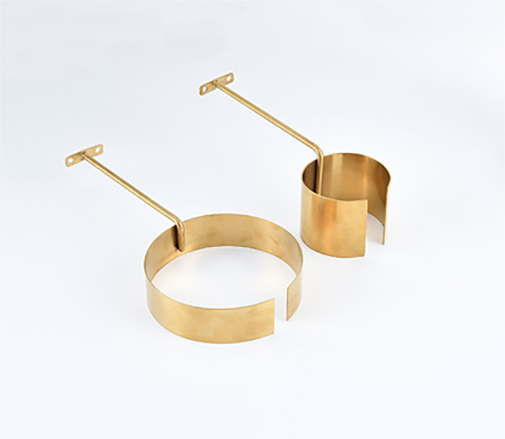 Stainless steel wall-mounted cuff rack sleeve shirt collar holder ...