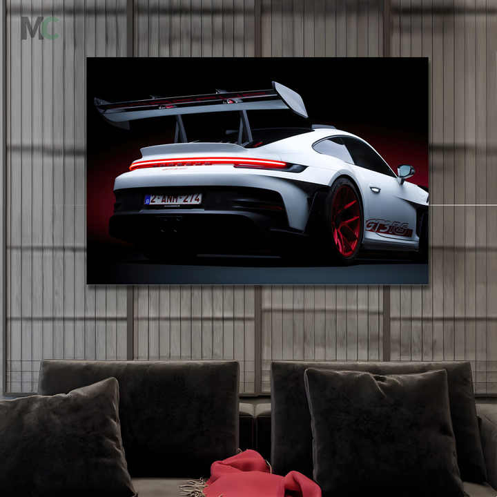 Factory Direct Sales Art Sports Car Wall Decor Painting Sofa Background ...