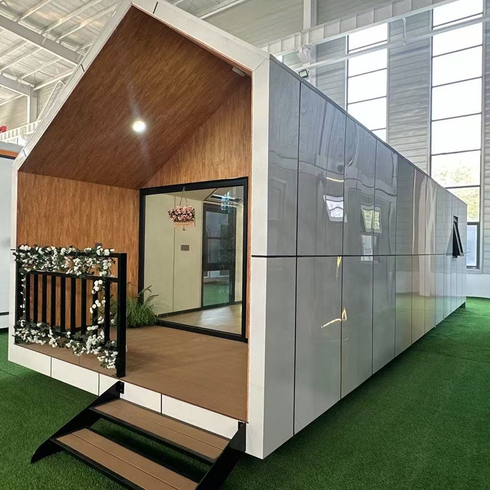 Luxury Container House Triangular House Waterproof and Fireproof ...