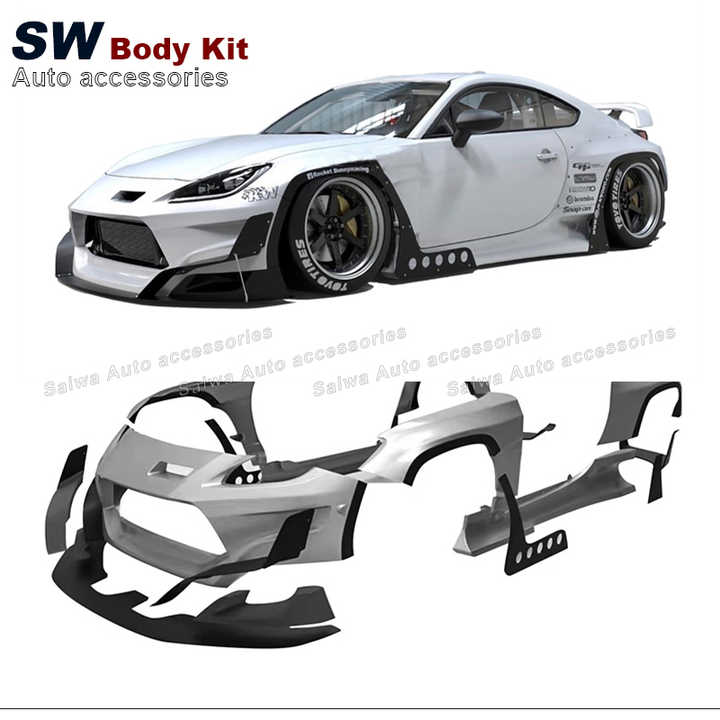 New Rocket Bunny Style Body Kit For Toyota Gr86 Zn8 Brz 2022 Upgrade ...