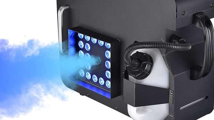 Factory 1500W RGB 3-in-1 Smoke Machine for Weddings Parties Concerts ...