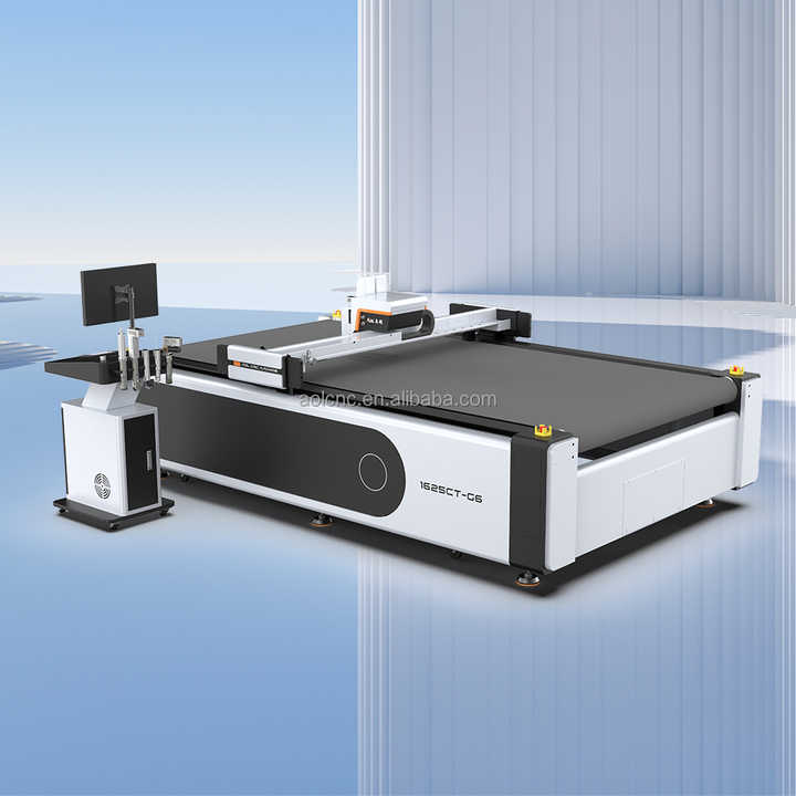Flatbed Digital Cutter Cnc Oscillating Knife Cutting Machine For Carton